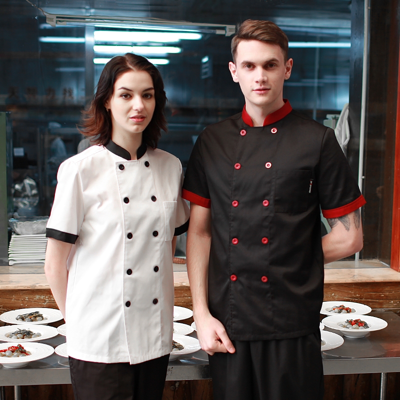 fashion trend upgrade Pastry Chef jacket coat uniform Factory Wholesale