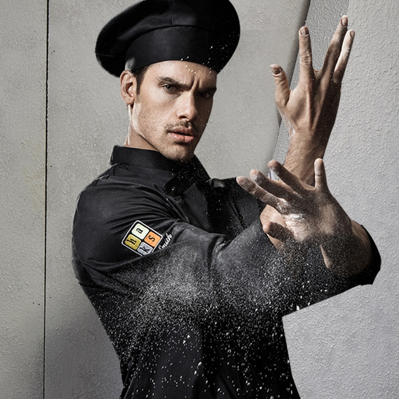 classic popular good quality chief chef coat jacket unisex design ...