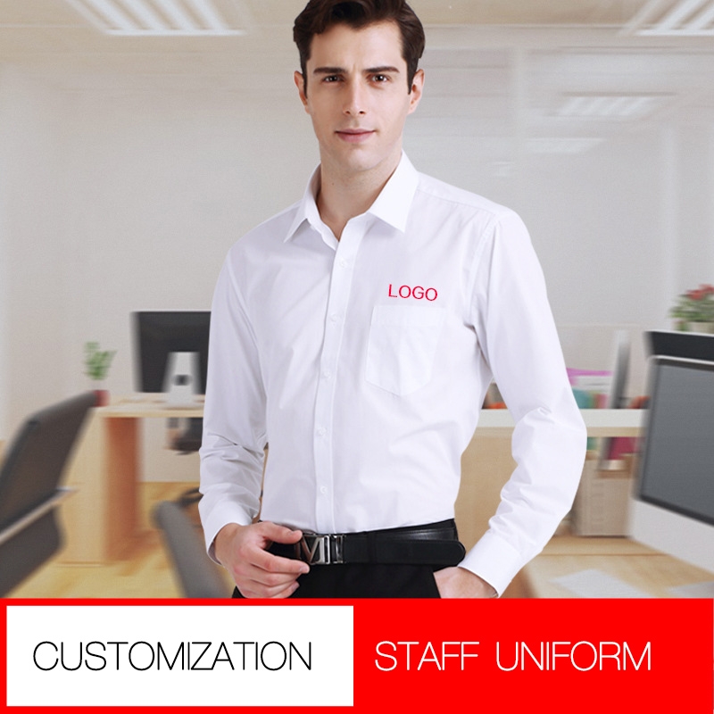 high quality office business men shirt uniform