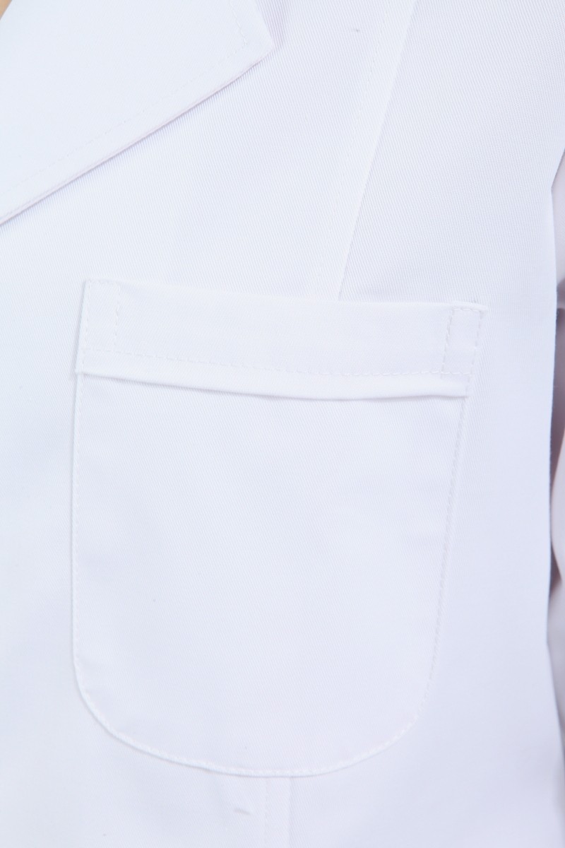 winter high quality long sleeve front opening nurse doctor coat uniform ...