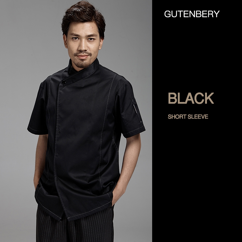 five stars restaurant chief chef coat jacket workswear Factory Wholesale