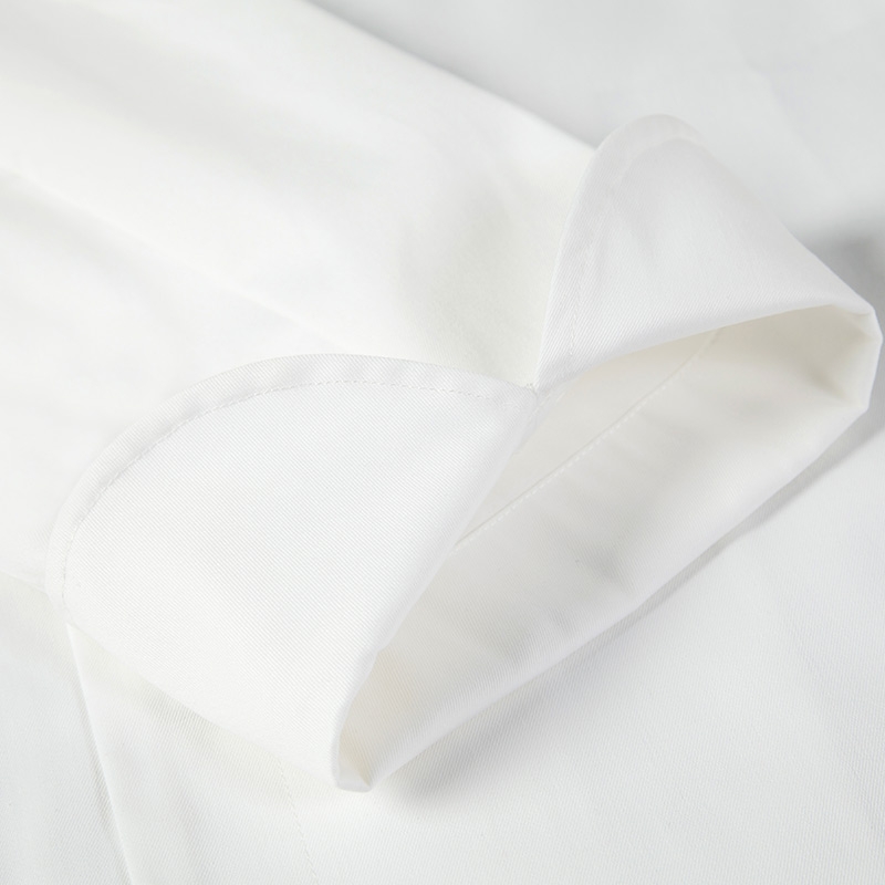 fashion invisible button side opening chef manager jacket chef uniform