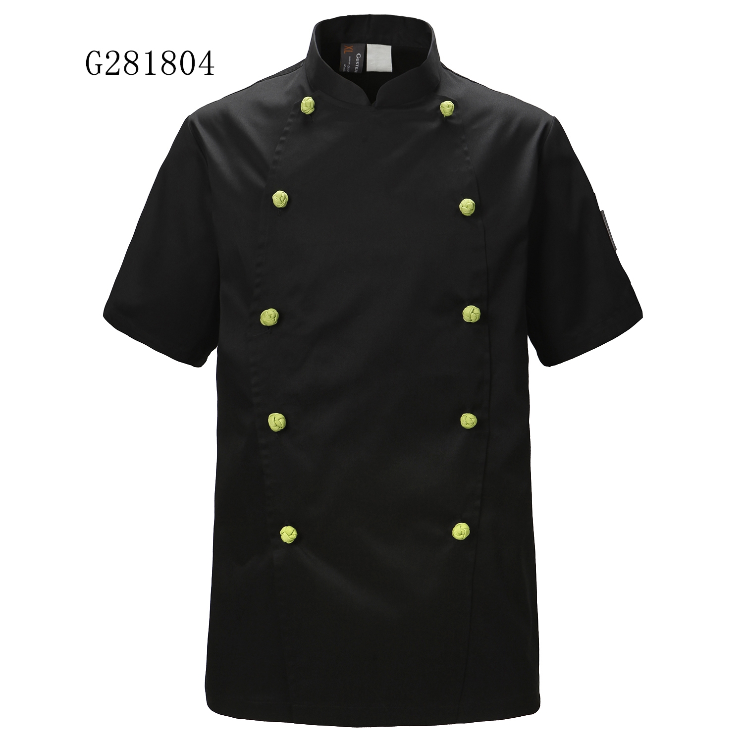short sleeve summer candy clothing button chef uniform chef jacket ...