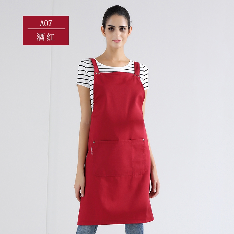 fashion restaurant food service crew housekeeping apron Factory Wholesale