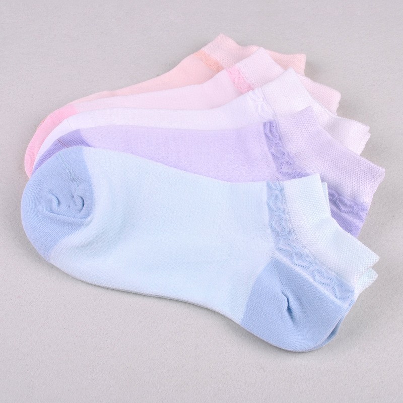 elastic sweet chic thin mesh women socks Factory Wholesale