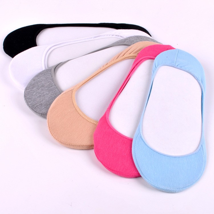 simple cheap solid low cut women socks Factory Wholesale