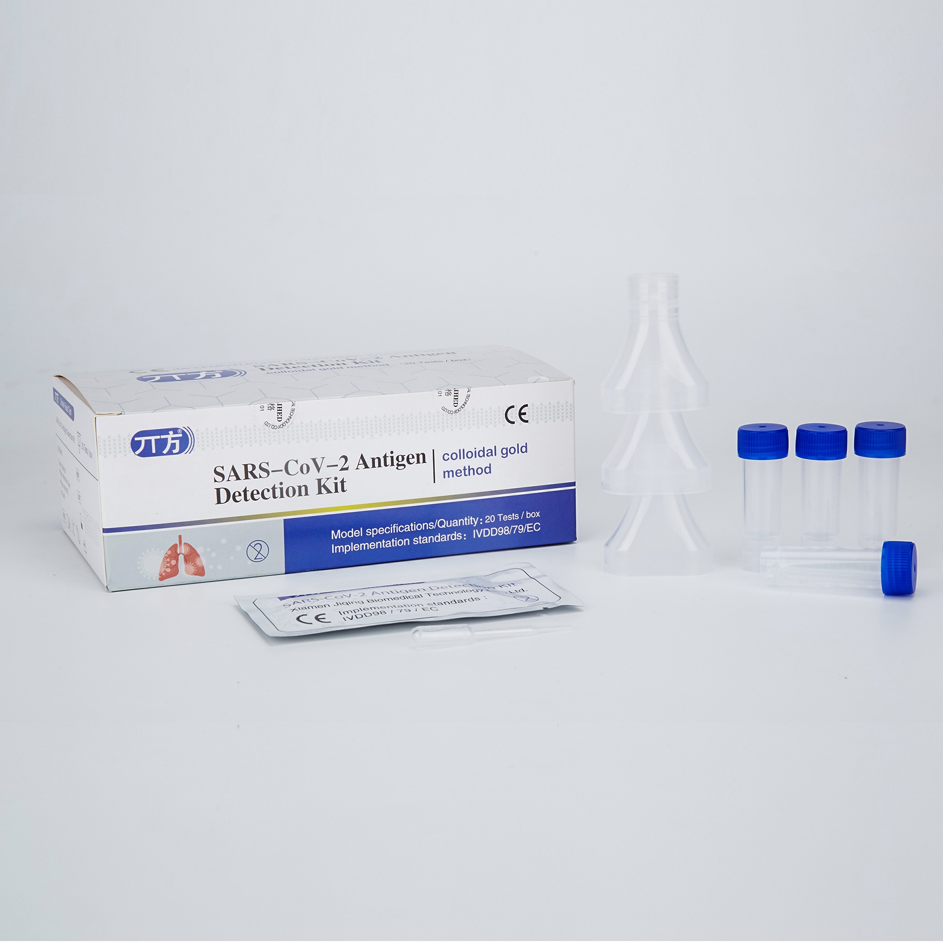China Supply SARS-CoV-2 nasopharyngeal Antigen Detection Kit (Colloidal ...