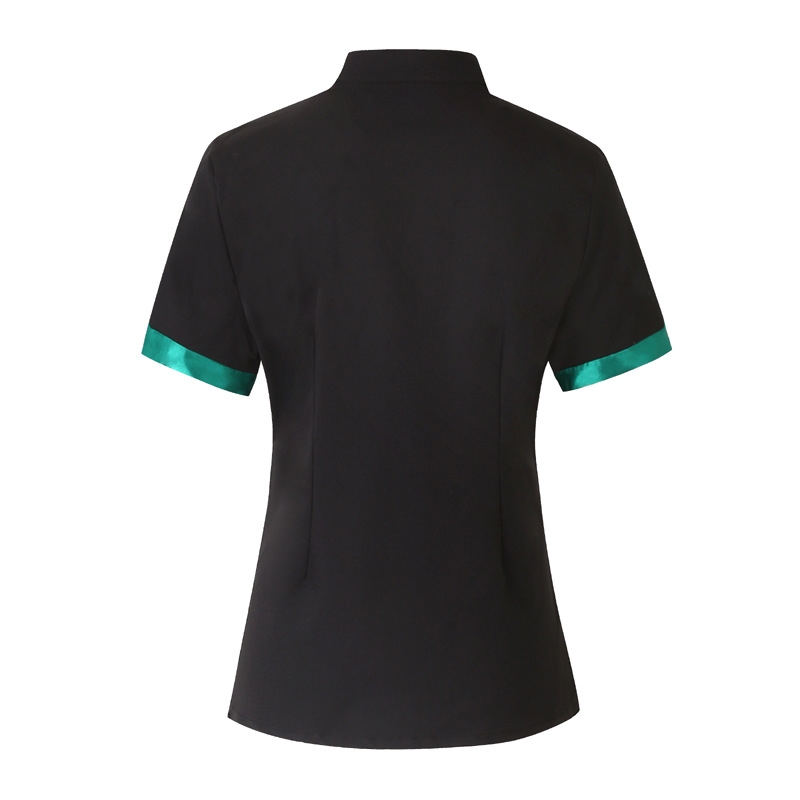 2025 Chinese tea house party waitress waiter blouse uniform jacket ...
