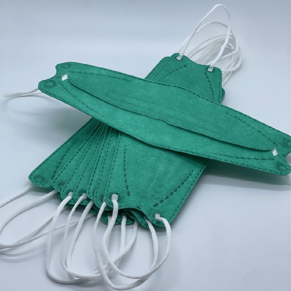 pink color 4-layers KN95 mask fish shape disposable mask KF94 mask PPE ...