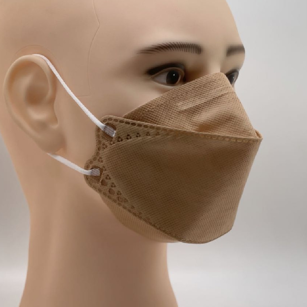 pink color 4-layers KN95 mask fish shape disposable mask KF94 mask PPE ...