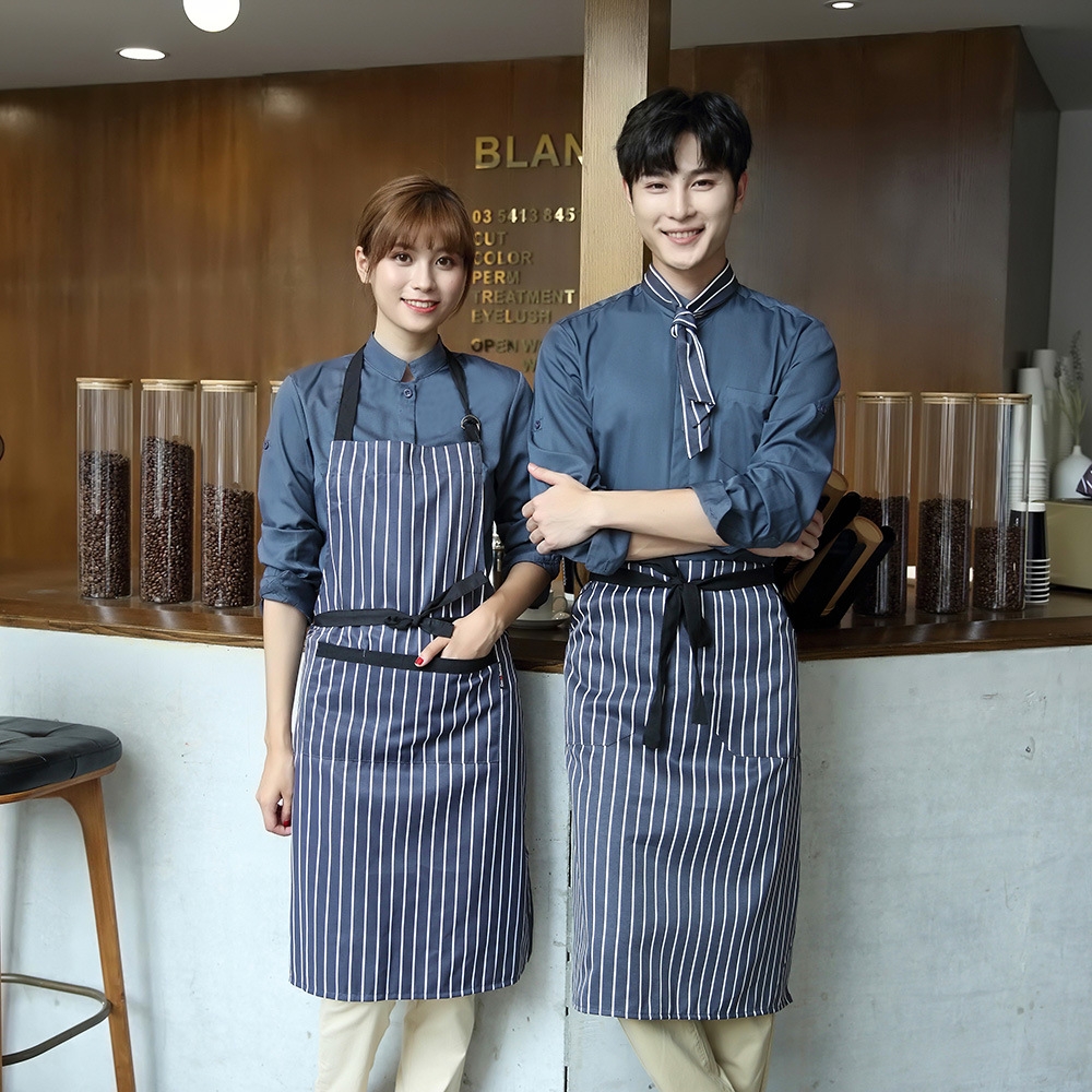 2025 hot sale long sleeve caffee house restaurant dessert store ...