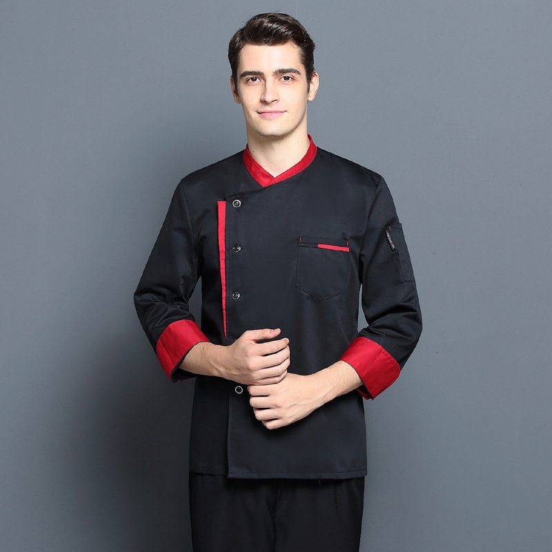 2022 fashion cheap price long sleeve chef coat cooking chef uniform ...