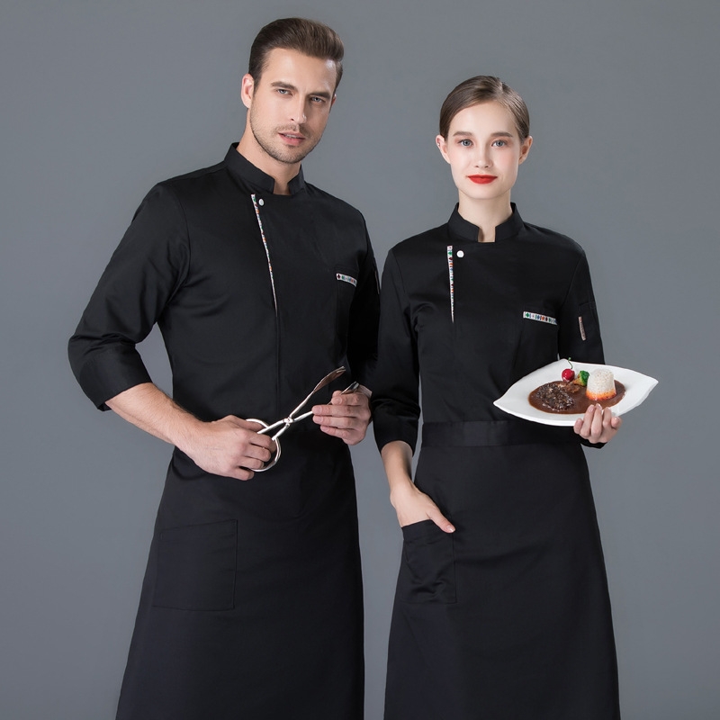 2025 Europe fashion autumn bread house baker cooking food jacket coat ...