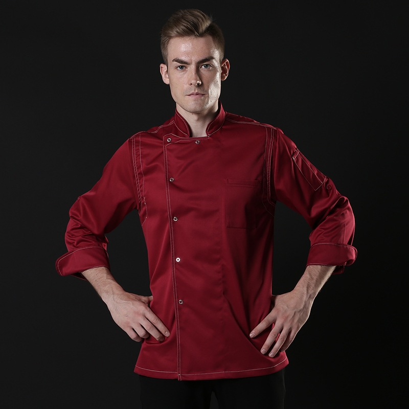 2025 Europe fashion spring bread house baker cooking food coat chef ...