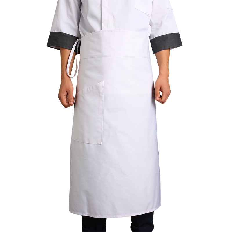 2025 Europe style half length cafe staff apron for waiter chef apron ...