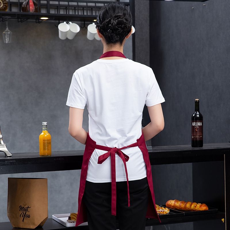 2025 fashion high quality Europe desgin wine color pub waiter apron ...