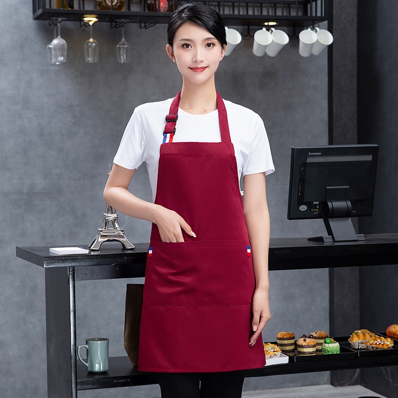 2025 fashion high quality Europe desgin wine color pub waiter apron ...