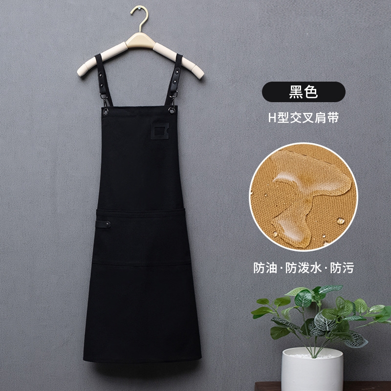 2025 Europe new desgin dessert store staff apron pub waiter apron cafe ...