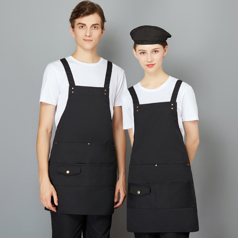 2025 hot sale apron super market staff fresh vegetable store halter ...