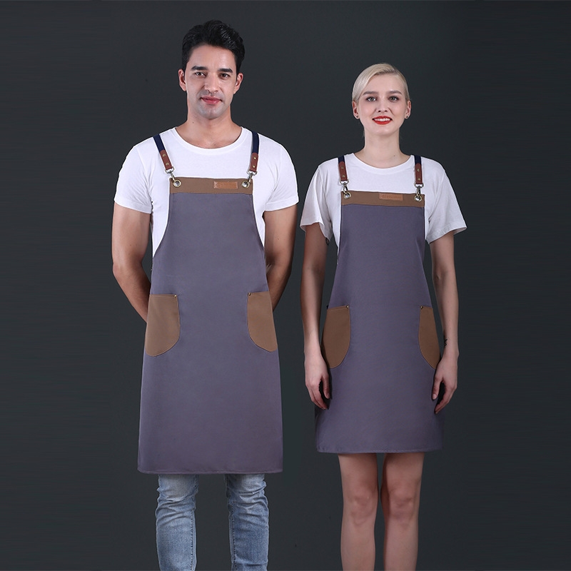2025 Europe America fruit store apron household halter apron cafe pub ...