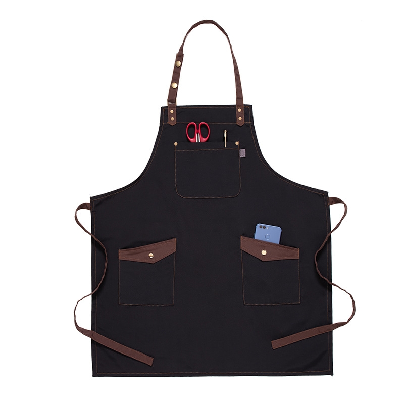 2025 nvay color breathable fabric restaurant staff work apron chef ...
