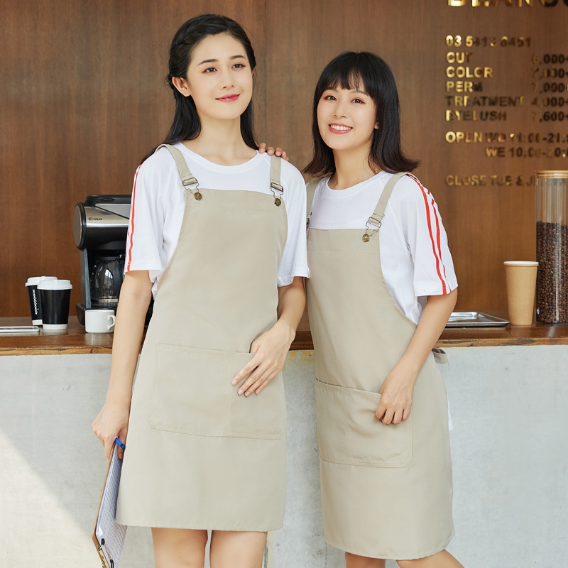 2025 China apron factory chef halter apron working apron fruit store ...