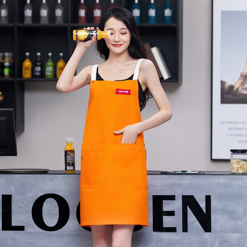 2025 Japan hot sale halter apron buy apron for chef apron caffee shop ...