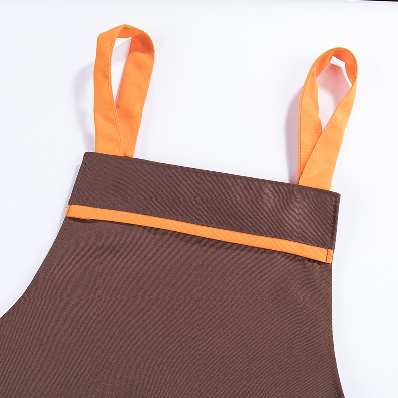 2025 Europe design halter housekeeping aprons for chef apron caffee ...