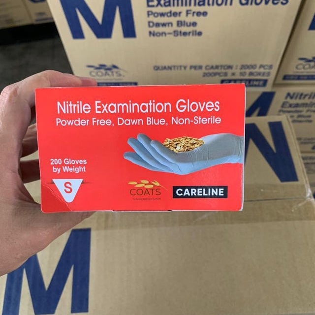 hartalega coats careline box 200pcs non-sterile nitrile disposable ...