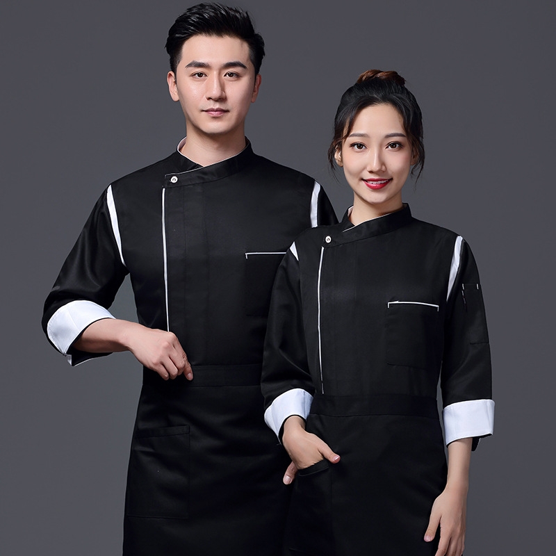 2025 fashion long sleeve good quality chef jacket uniform bread house ...