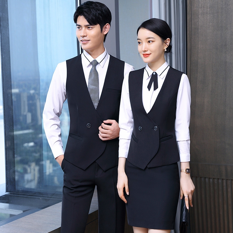 2022 fashion rail way Attendant uniform Suits vest pant shirt blouse ...