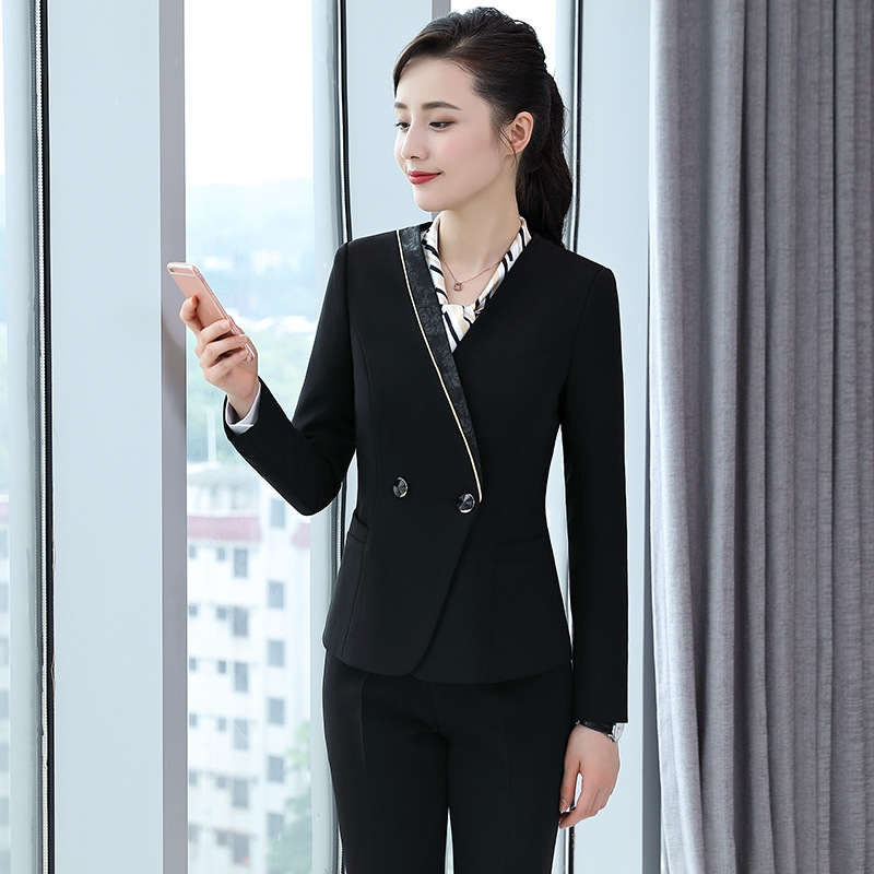 fashion upgrade business office women suit working suits flight ...