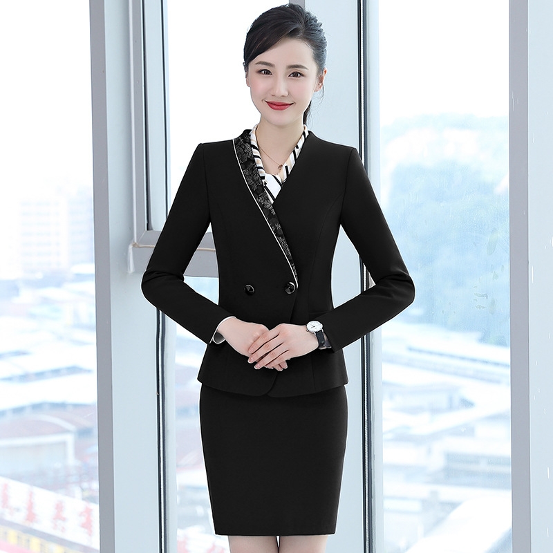 fashion upgrade business office women suit working suits flight ...