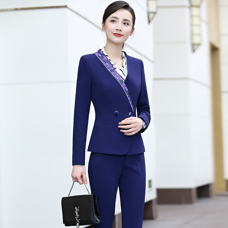 fashion upgrade business office women suit working suits flight ...