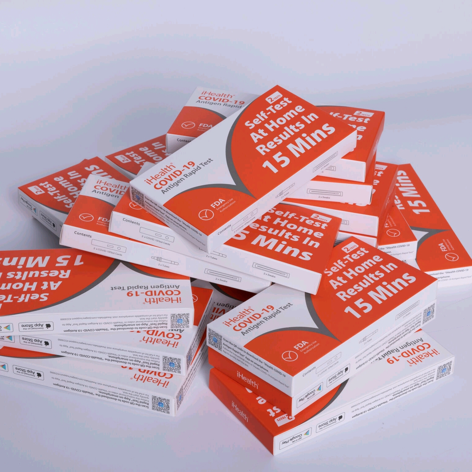 ihealth covid-19 antigen rapid test kit home test self test OTG USA ...