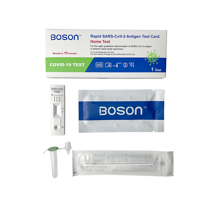 Boson Rapid SARS-CoV-2 Antigen Test Card FDA EUA Certificated covid 19 ...