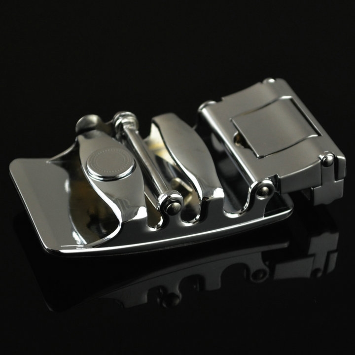 golden metal three slash bar belt buckle Factory Wholesale